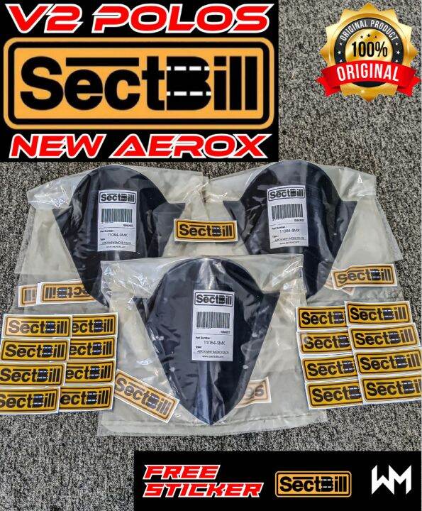 VISOR ALL NEW AEROX V2 SECTBILL WINDSHIELD ALL NEW AEROX V2 SECTBILL ...