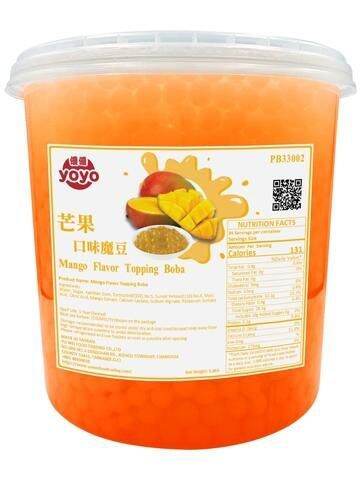Yoyo Mango Flavor Popping Boba 3.4kg | Lazada PH