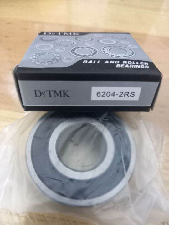 Ball bearing 6204 2RS Detmk | Lazada Indonesia