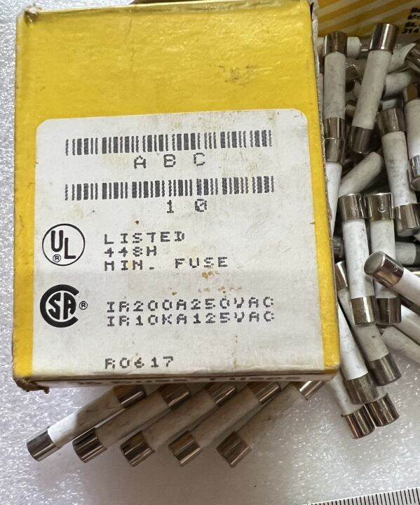 (5ชิ้น) FUSE 7A 250V / FUSE 10A 250V / FUSE 20A 250V Bussmann Fuse abc ...