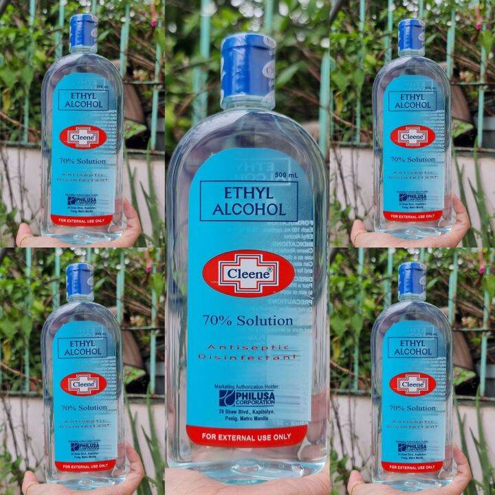 CLEENE ETHYL ALCOHOL 70% SOLUTION 500ML | Lazada PH