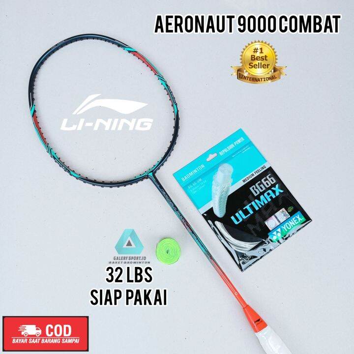 RAKET BADMINTON LI-NING AERONAUT 9000 COMBAT | Lazada Indonesia