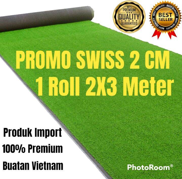 Rumput Sintetis Swiss 2cm Uk 200cm x 300cm | Lazada Indonesia