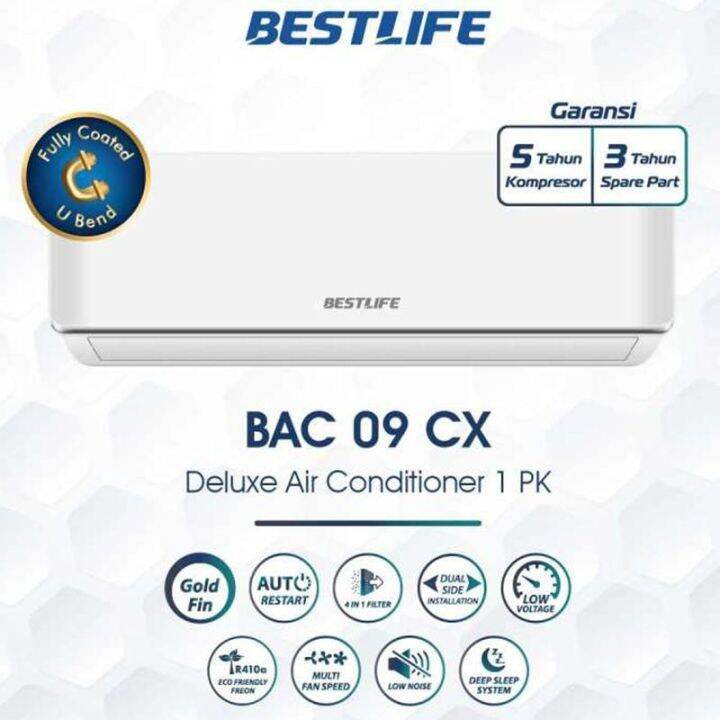 BESTLIFE AC Split CX-09 1 PK [PASANG/INSTALASI] | Lazada Indonesia