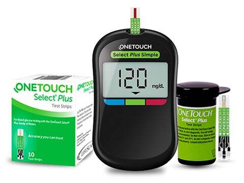 OneTouch Select Plus Simple w/ Free 25's strips | Lazada PH