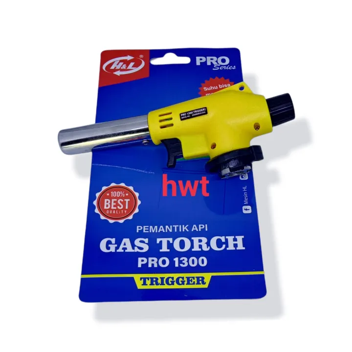 Gas Torch Flame Gun Kepala Gas Portabel Hi Cook BBQ Pematik | Lazada ...