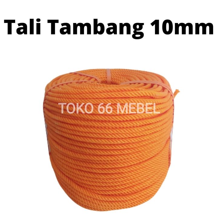 Tali Tambang 10mm PE / Tali Tampar 10mm / Tali Terpal 10 mm / Tali ...