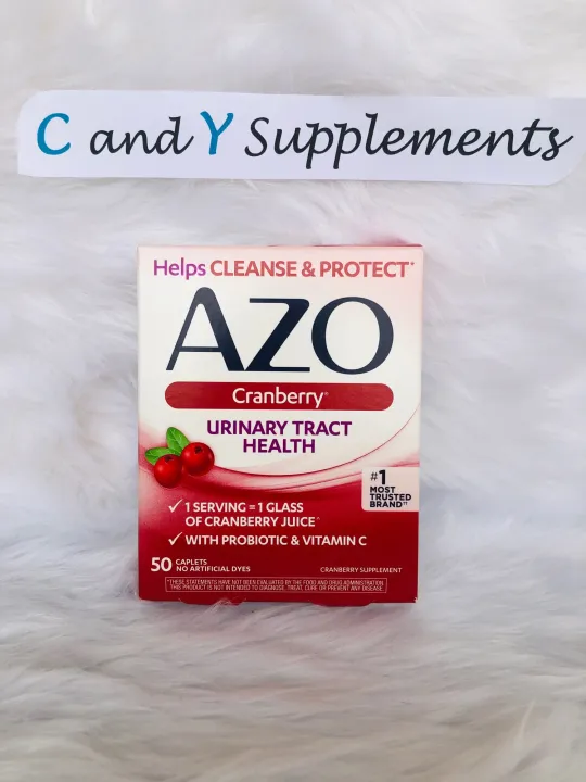 Onhand Azo Unrinary Tract Health, Cranberry, 50 caplets | Lazada PH
