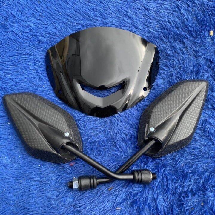 Visor yamaha 125zr pnp fiz r plus spion standar model lancip pnp semua ...