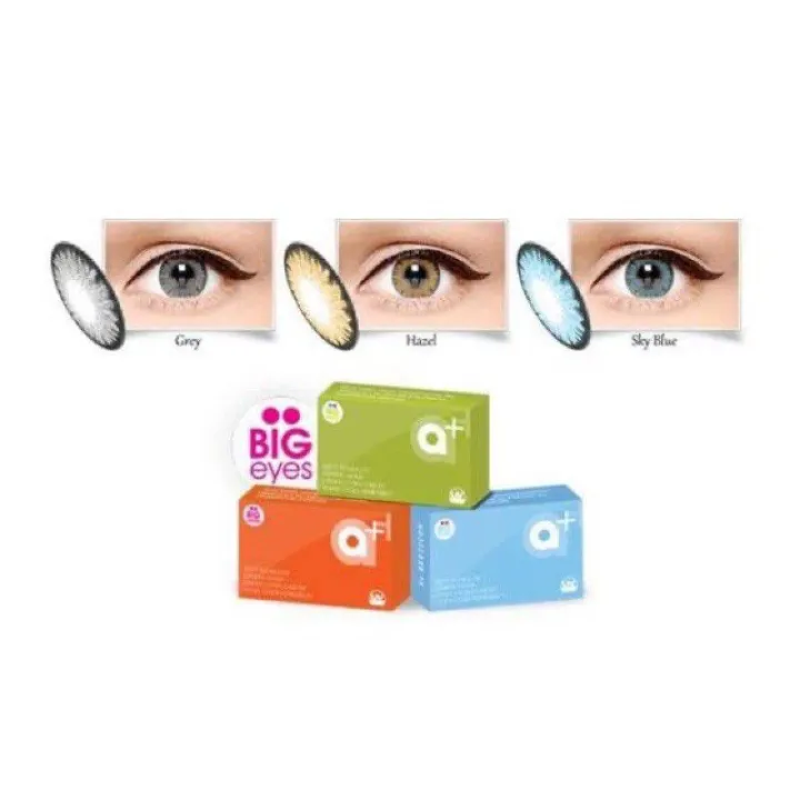 SOFTLENS A+ NEW NORMAL & MINUS (-0.50 S/D -6.00) BY EXOTICON 14.5MM ...