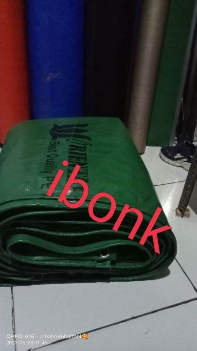 terpal plastik A20 ukuran 5x5 | Lazada Indonesia