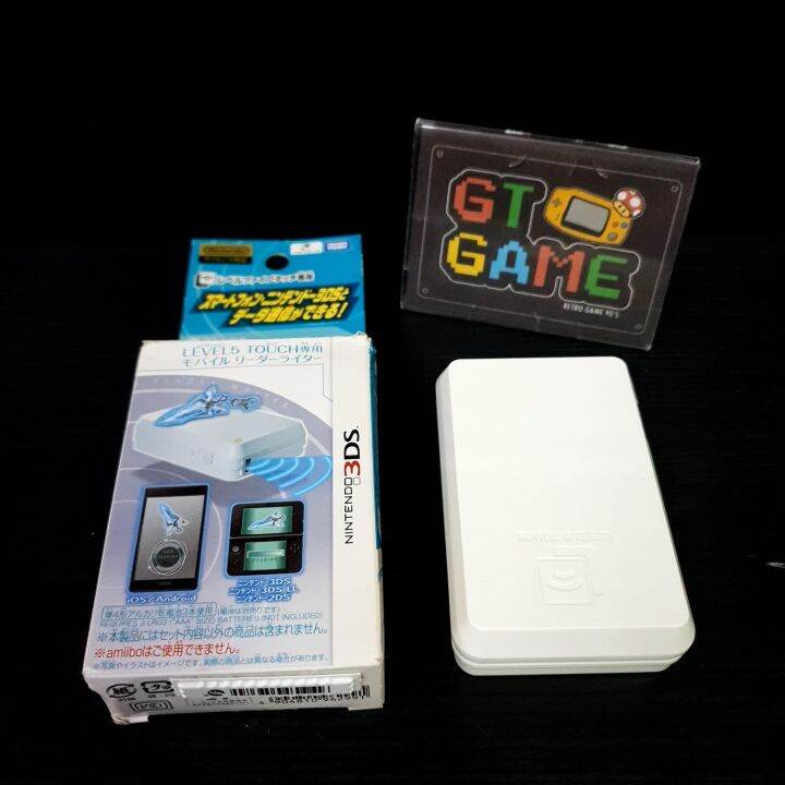 3DS Snack World LEVEL5 TOUCH 😊👍 🕹 Mobile Reader Writer 📟 JAPAN 🇯🇵 ...