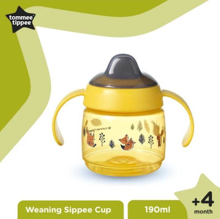 Tommee Tippee Superstar Weaning Sippy Cup 190 ml - Gelas Bayi | Lazada ...