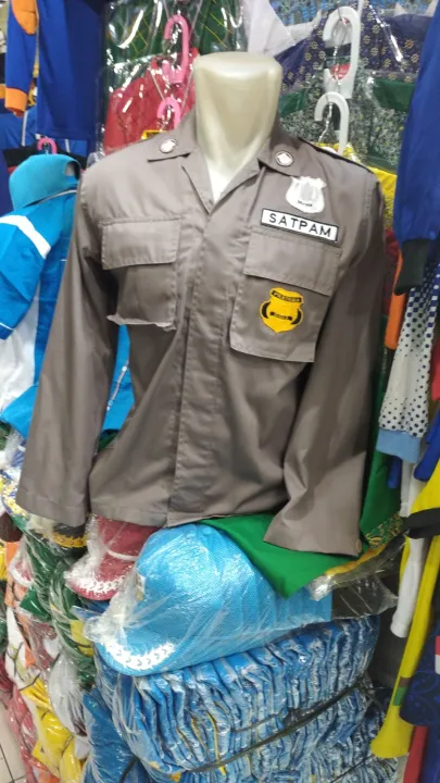 seragam security/seragam satpam/seragam terbaru lengan panjang PDL ...