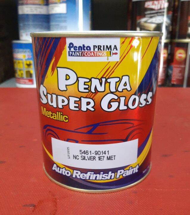 cat duco penta nc metallic silver 1E7 1kg | Lazada Indonesia