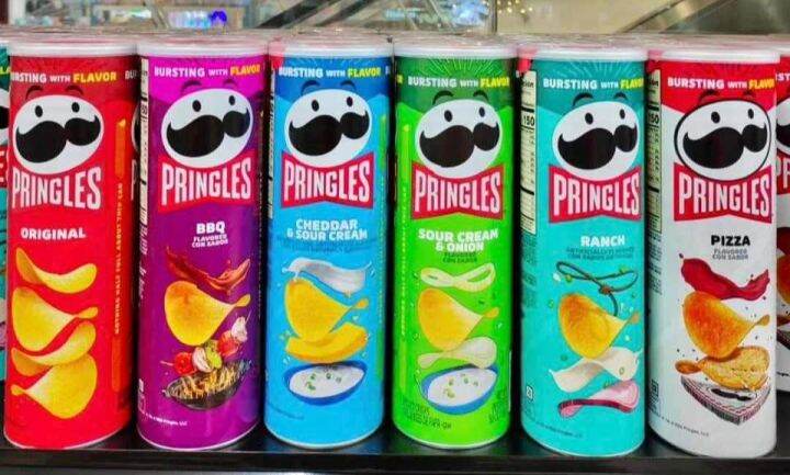 Pringles stackable potato chips US size 158g | Lazada PH