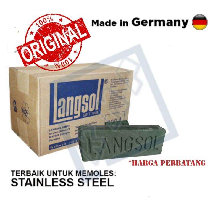 LANGSOL BATU POLES HIJAU | Lazada Indonesia