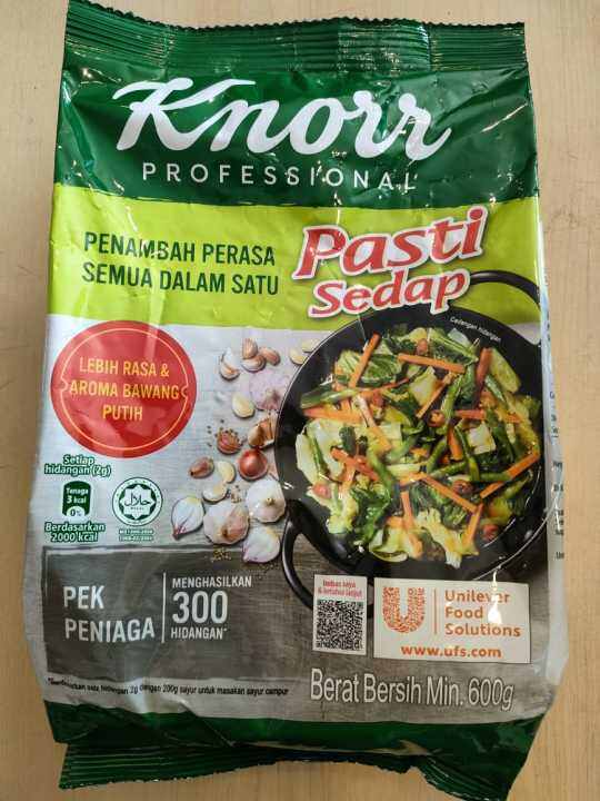 HALAL 】Knorr Pasti Sedap 【 600g 】全合一调味料 | Lazada