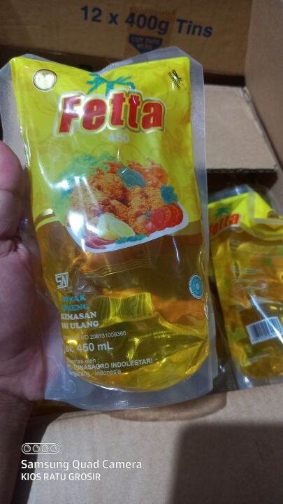 MINYAK GORENG FETTA 450 ML | Lazada Indonesia