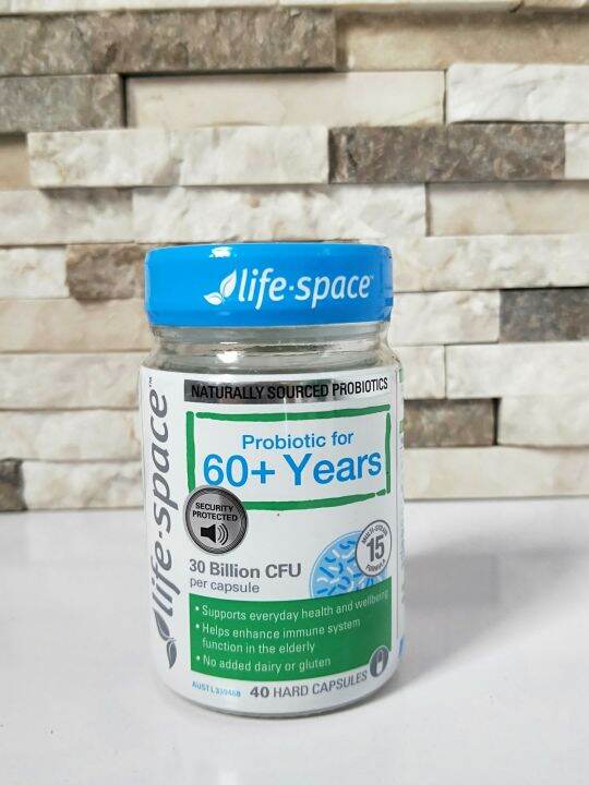 Life Space Probiotic for 60+ years 40 capsules | Lazada PH