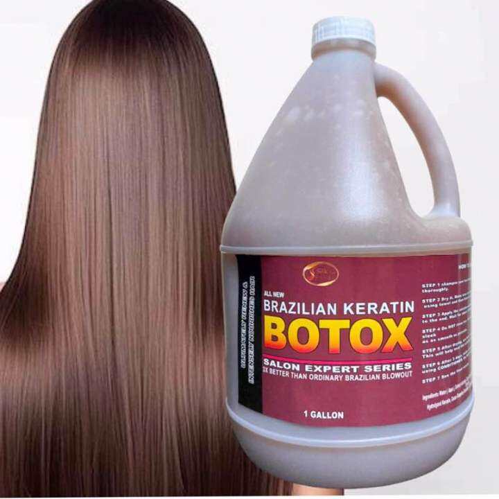 1 Gallon Brazilian Keratin Botox| Keratin Hair Treatment upto 80% straightening effect | Lazada PH
