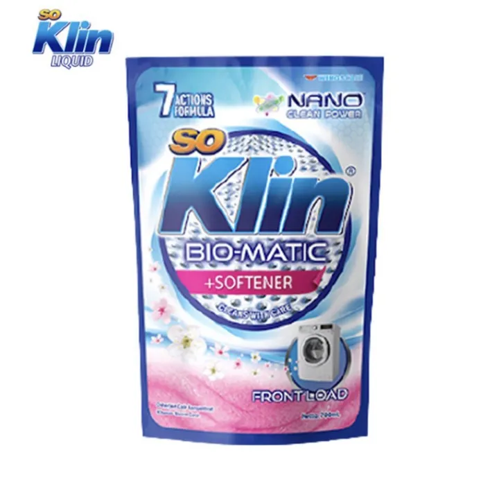 So Klin Bio-Matic+Softener Front Load 700mL | Lazada Indonesia