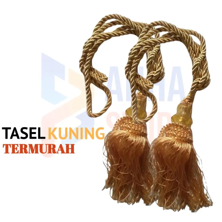 TALI GORDENG PENGIKAT GORDEN KUNING TASEL TALI HORDENG | Lazada Indonesia