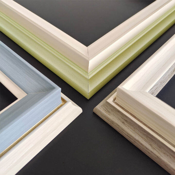 Oil Painting Frame Outer Frame Acrylic Texture Painting Finished Empty ...