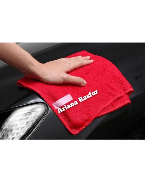 Kain Lap Microfiber 40x40 cm - Handuk Lap Mobil, Motor, Meja Kain Lap ...