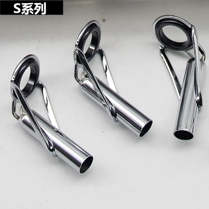 Sea Pole Guide Eye Fish Rod Stainless Steel Ceramic Sea Pole Top Ring ...