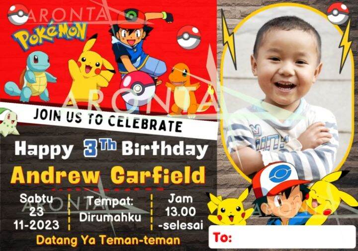 TERMURAH | Undangan Ultah Anak - Undangan Ulang Tahun Anak Murah ...