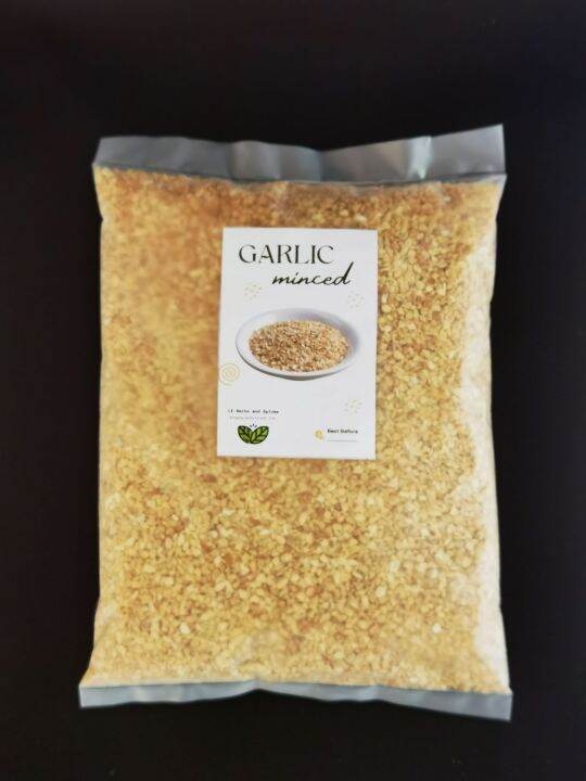GARLIC MINCED by LK Herbs and Spices 1 KILO | Lazada PH