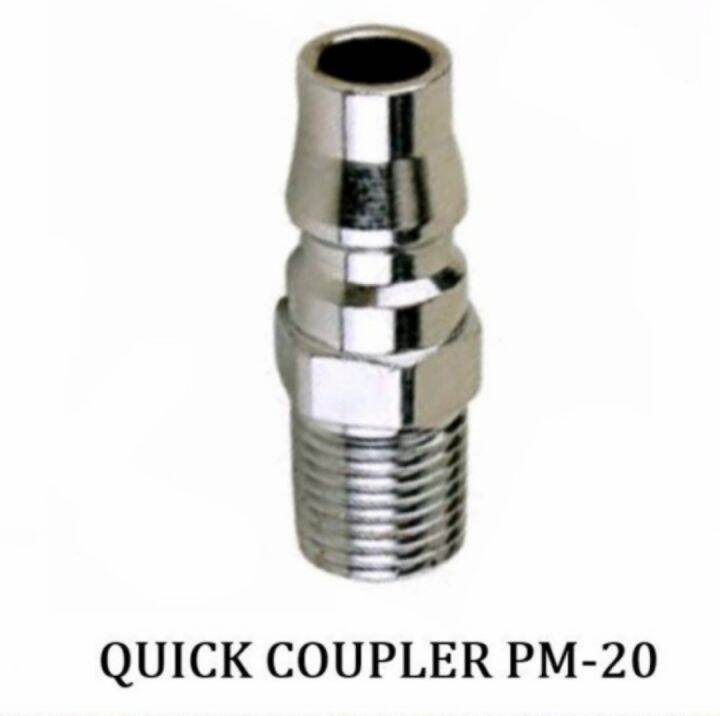 Kopler angin/coupler PM-20/sambungan selang kompressor PM-20 | Lazada ...