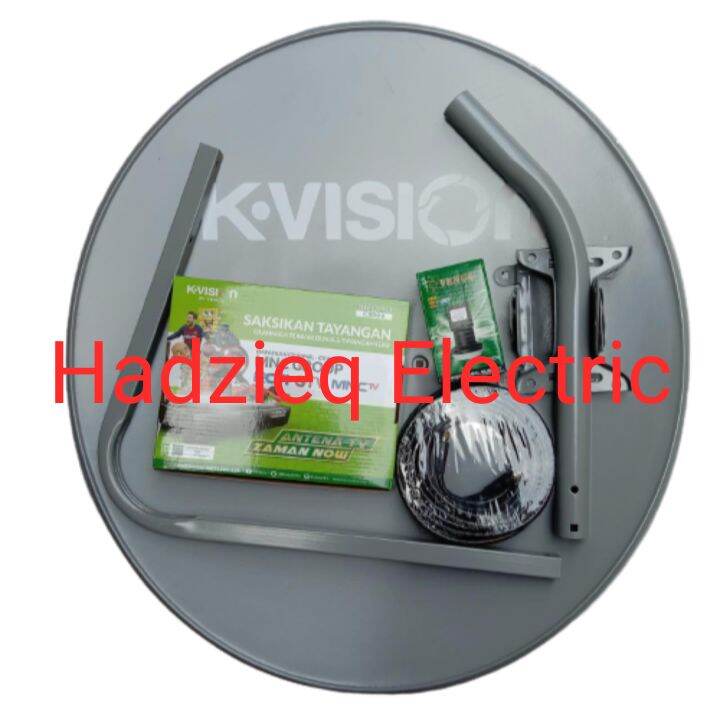 Paket Komplit Parabola Kvision | Lazada Indonesia