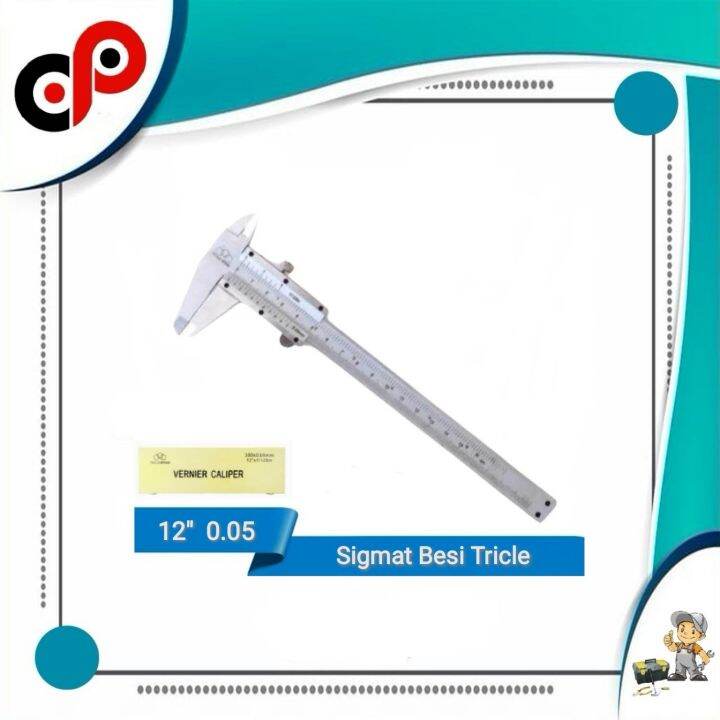 Sigmat Besi 12" Tricle 0.05 | Lazada Indonesia