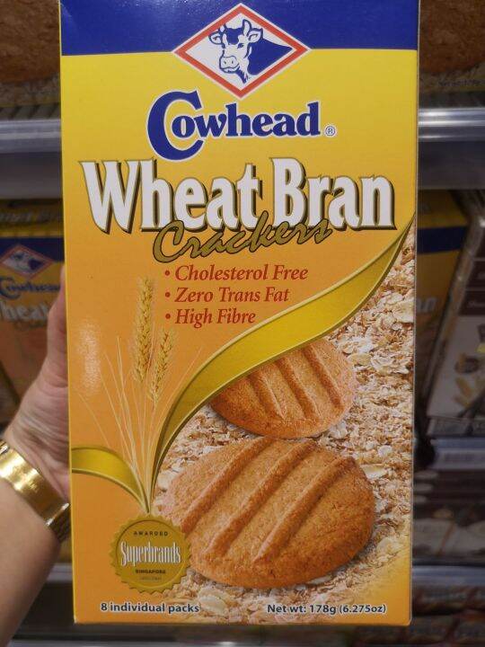 Cowhead Wheat Bran Crackers 178g | Lazada PH