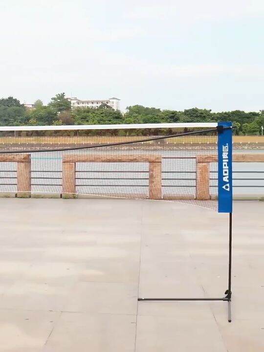 4m-5m เน็ตแบดมินตัน Badminton nets ， portable folding badminton net ...
