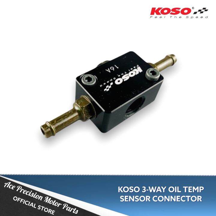 Koso 3-way Oil Temp Sensor Connector | Lazada PH