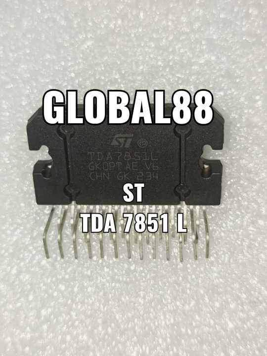 IC MOSFET TDA7851L TDA 7851L 7851 L TDA7851 L ZIP-25 PIN ZIP25pin ZIP 25pin | Lazada Indonesia