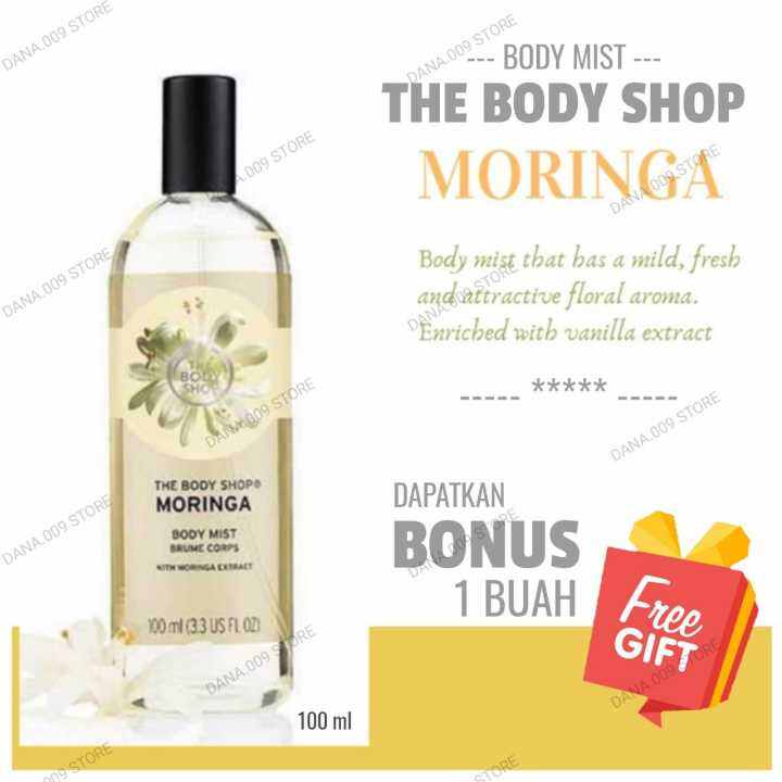 [ Body Mist | THE BODY SHOP | Moringa | 100 ml ] | Lazada Indonesia