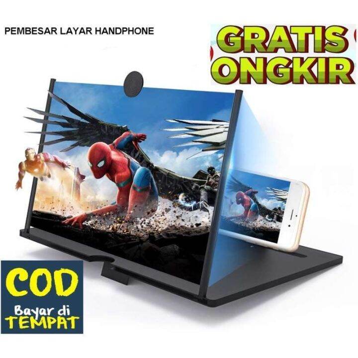 PEMBESAR LAYAR HP 3D - KACA PEMBESAR LAYAR 3 DIMENSI HP ANDROID ...