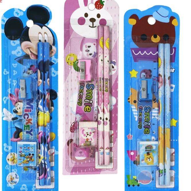 Alat Tulis Karakter Stationary Set Alat Tulis Anak TK Paud | Lazada ...