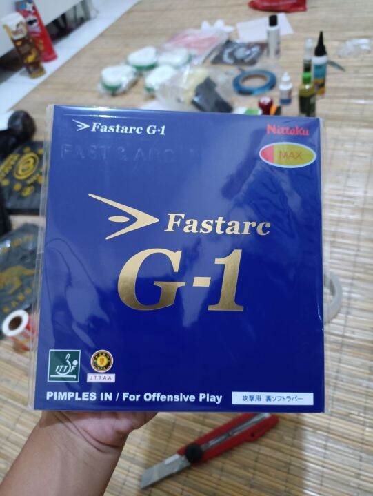 KARET TENIS MEJA NITTAKU FASTARC G1 MAX | Lazada Indonesia