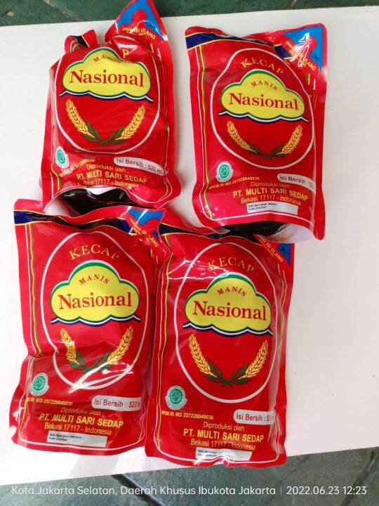 Kecap Manis kental Nasional 1 pcs | Lazada Indonesia