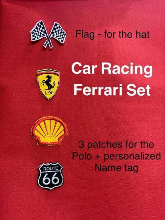 Patches for car racing, safari costumes and dinosaurs | Lazada PH