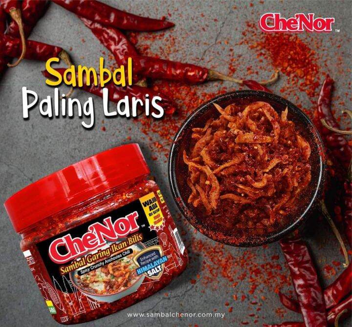Sambal Bilis Garing Che NOr | Lazada