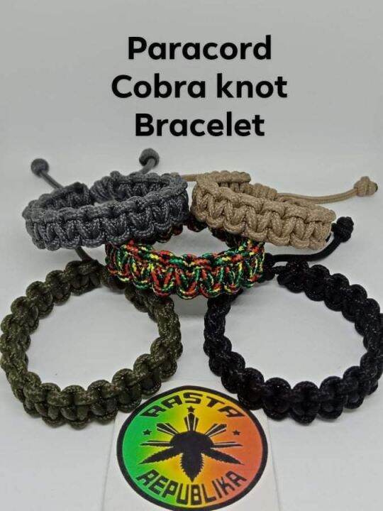 Paracord Cobra Knot Bracelet | Lazada PH