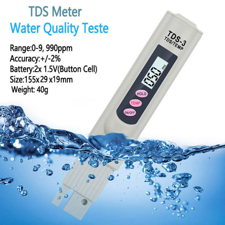Digital Water Quality Tester TDS Meter PH Meter EC Meter Water PH ...