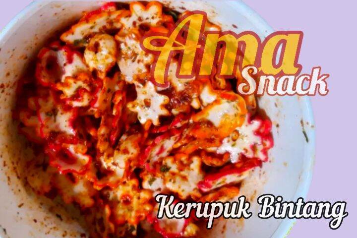 Seblak Kering Ama Snack Garut / Kerupuk Bintang 125 gram | Lazada Indonesia