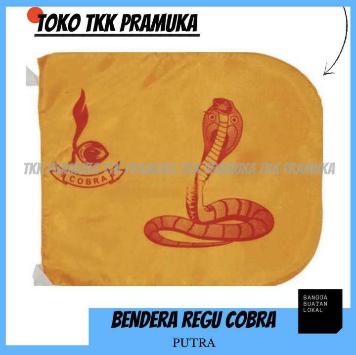 Bendera regu pramuka / Bendera regu putra Cobra | Lazada Indonesia
